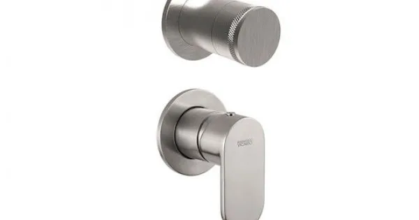 Μίκτης Εντοιχισμού 3 Εξόδων Με Εκτροπέα Armando Vicario Slim Inox