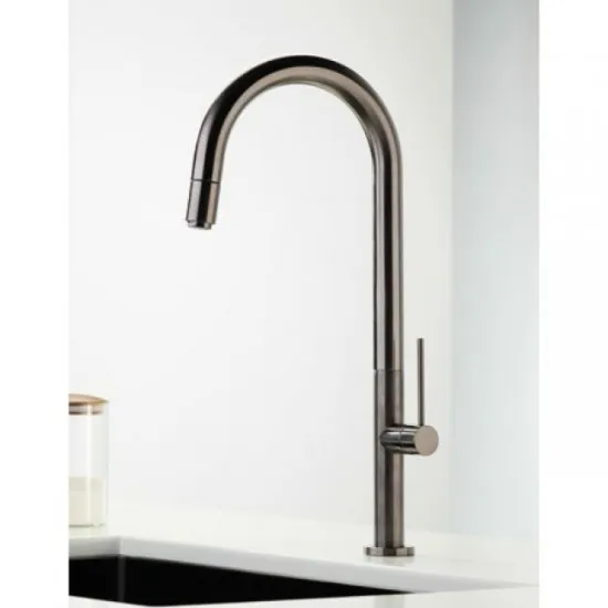 Μπαταρία Κουζίνας με ντους Armando Vicario Tozo 48780-410 Black Brushed